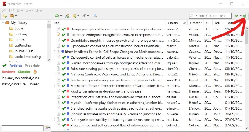 Zotero: How to sync files | Nimesh Chahare